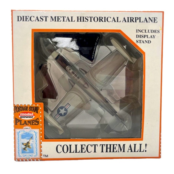 Diecast plane with stand | Toys | Model Power Military Airplane Diecast ...
